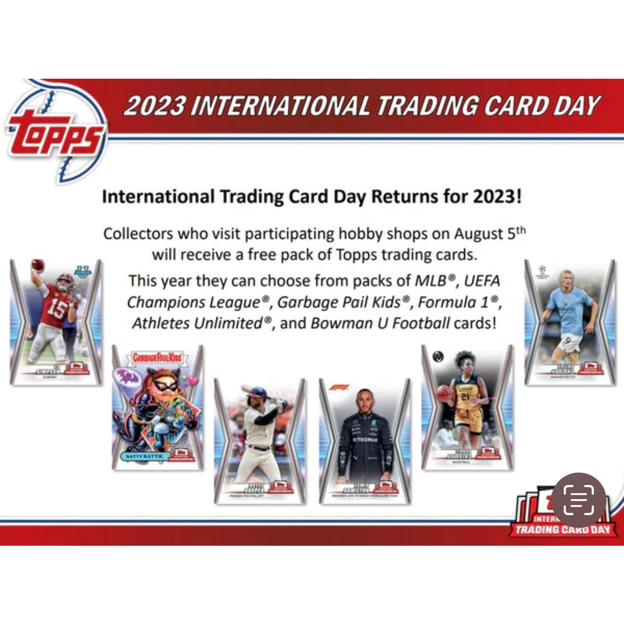 2023 INTERNATIONAL TRADING CARD DAY!! – HOFBC